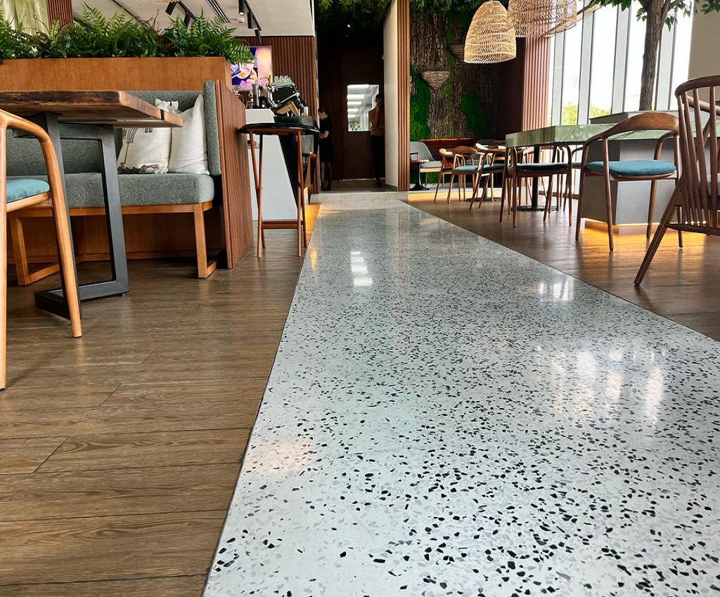 AHTE FLOORING - Epoxy Terrazzo Flooring