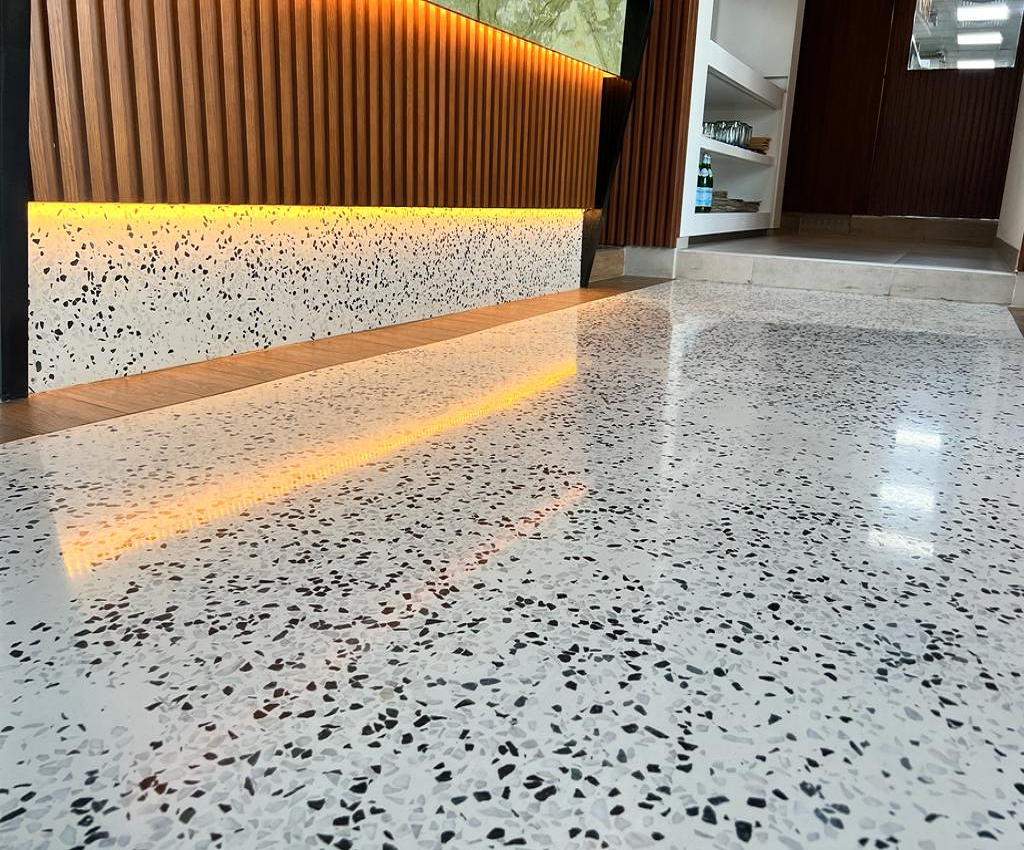 AHTE FLOORING - Epoxy Terrazzo Flooring